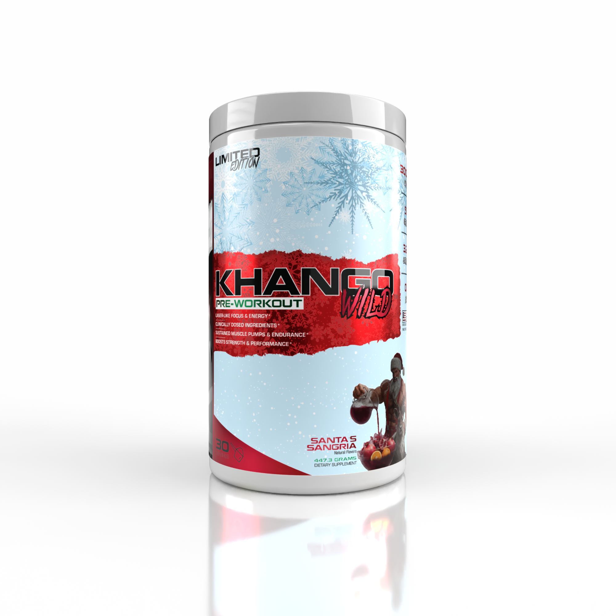 Khango Wild Preworkout - LIMITED EDITION - Santa's Sangria – Thekhangoway