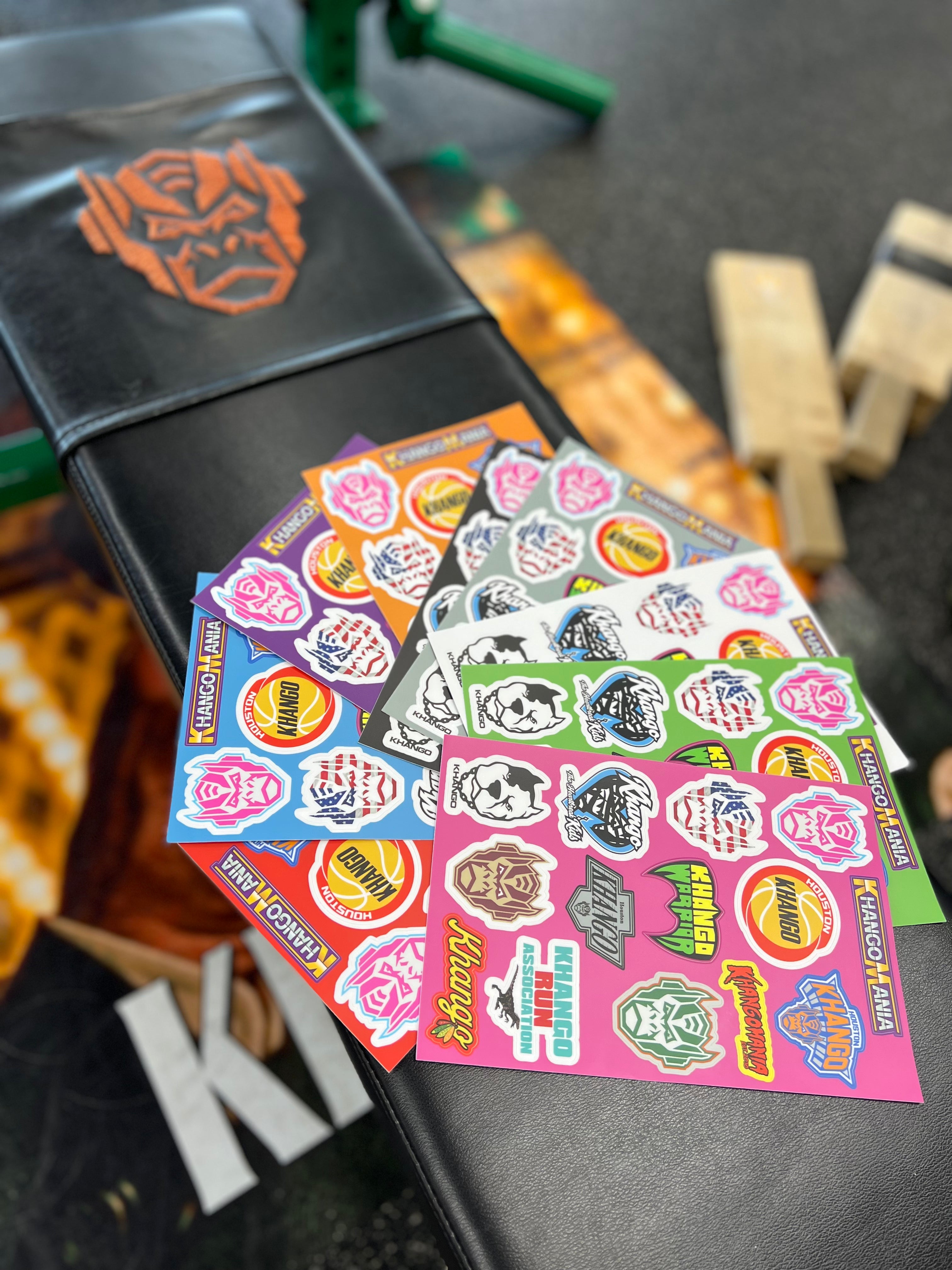 Khango Sticker Pack – Thekhangoway